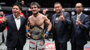 Marat Gafurov Crowned Undisputed One Featherweight World Champion